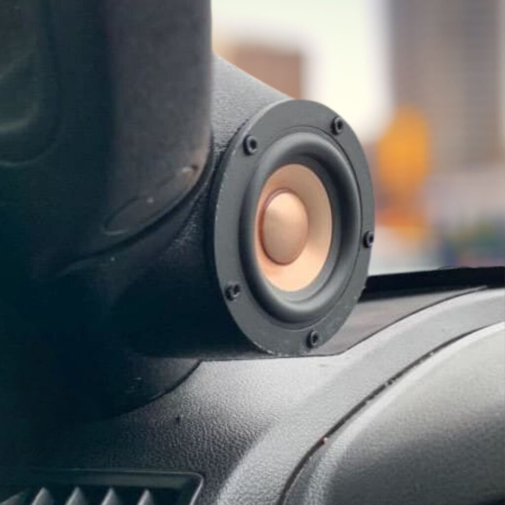 Single 3.5″ Speaker Pods for the A-Pillar of a 09-18 Dodge Ram-Dodge ...