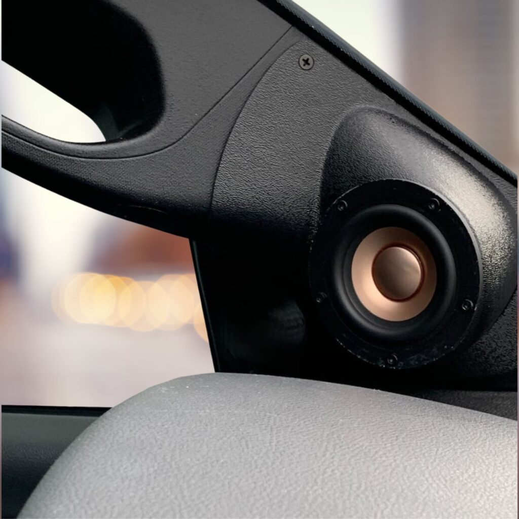Single 3.5″ Speaker Pods for the A-Pillar of a 09-18 Dodge Ram-Dodge ...